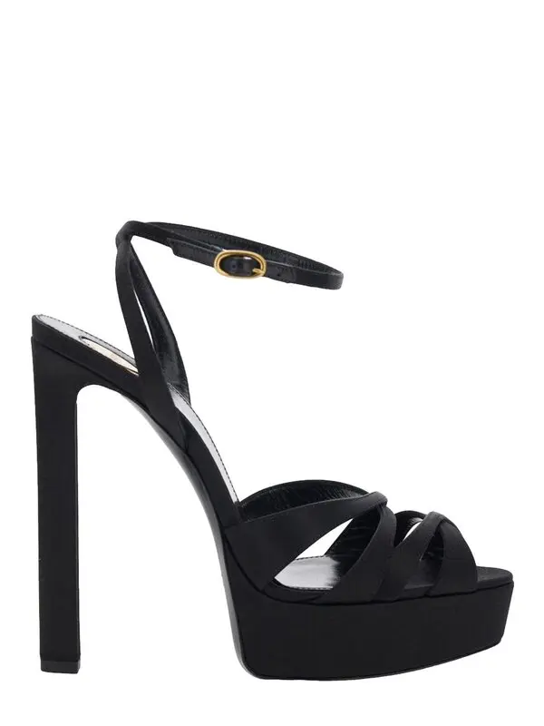 Saint Laurent Heeled Sandals - Black