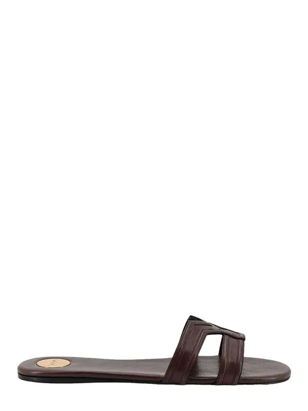 Saint Laurent Heeled Sandals - Brown