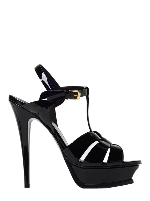 Saint Laurent Heeled Sandals - Black