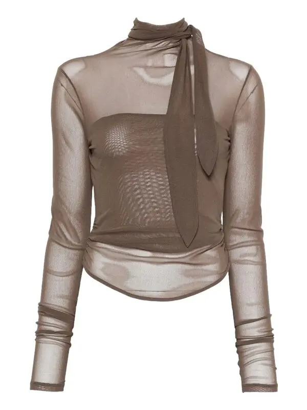 LEMAIRE Ballerina Foulard Top - Multicolor