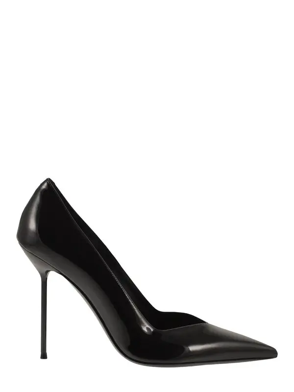 Paris Texas Lidia Pump 105 Patent Leather Stiletto Pumps - Black