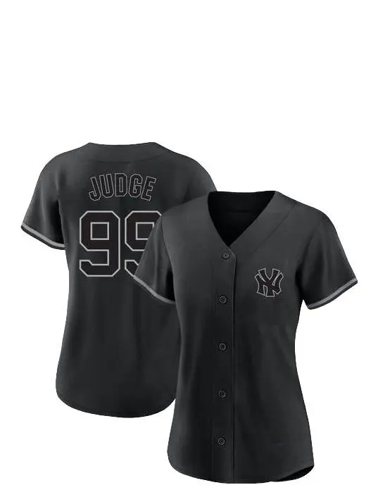 Profile Aaron Judge New York Yankees Player Name & Number Jersey - Black