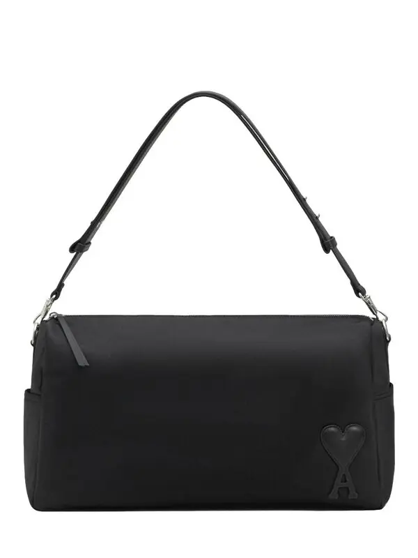 AMI Paris Marcel Nylon Large Shoulder Bag - Multicolor