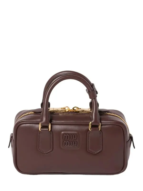 Miu Miu Arcadie Regular Leather Handbag - Multicolor