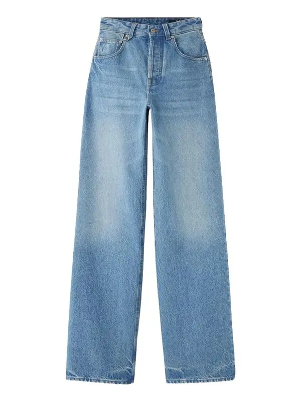 Jacquemus Wide-leg Denim Jeans - Multicolor