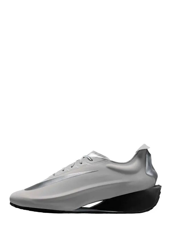 Nike First Sight Noir Sneakers - Flat Silver/black