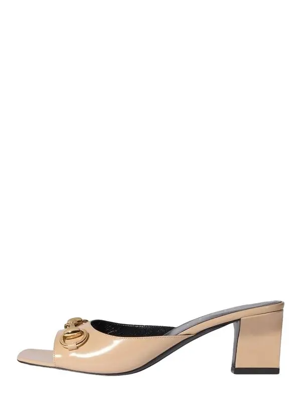 Gucci Horsebit Slide Sandal - Beige