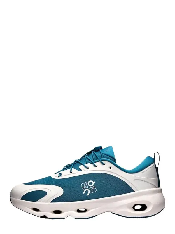 On X Loewe Cloudsolo Sneakers - Teal/eggshell