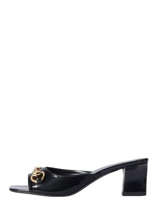 Gucci Horsebit Slide Sandals - Black