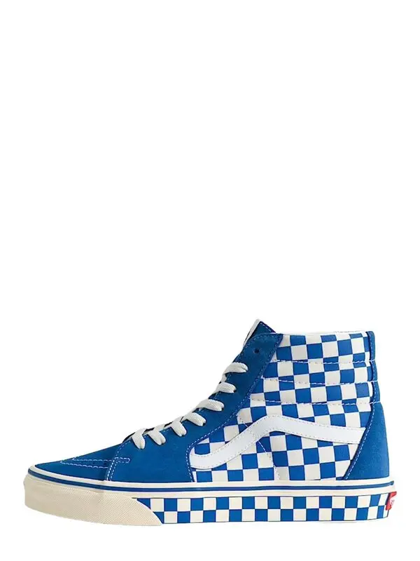 VANS Sk8 High Top Sneakers - Classic Blue/white