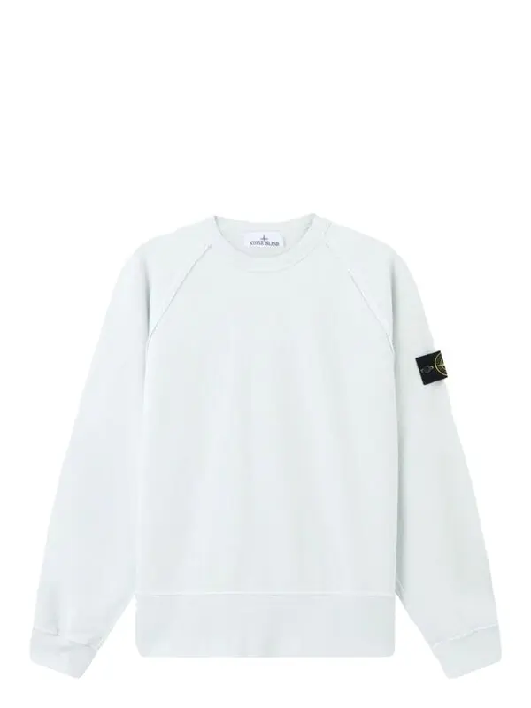 Stone Island 6100041 Oversized Crewneck Sweatshirt - Sky Blue