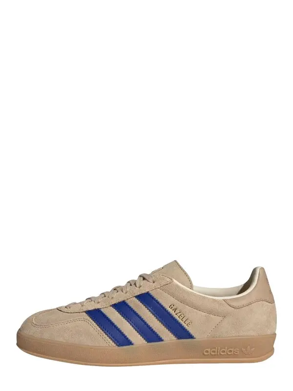 Adidas Gazelle Indoor Sneakers - Magic Beige/royal Blue/wonder White