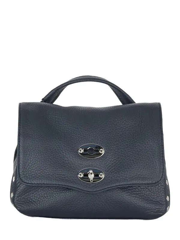 ZANELLATO Postina Baby Top Handle Bag With Twist Lock - Black