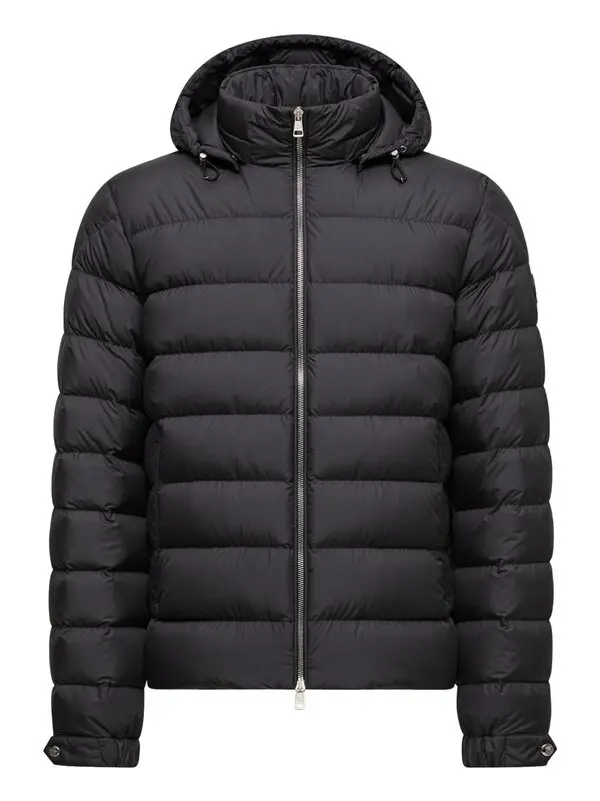 Moncler Arneb Hooded Down Jacket - Black