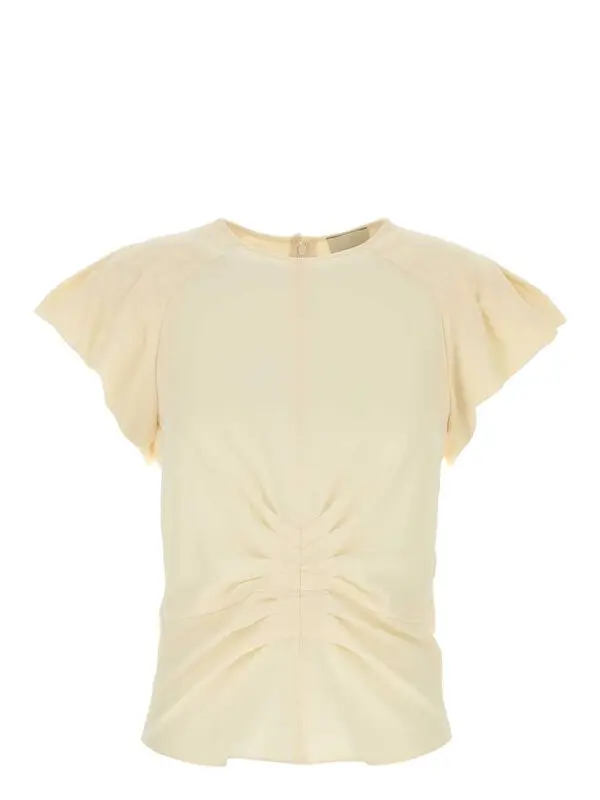 Isabel Marant Étoile Zipper T-shirt - Beige