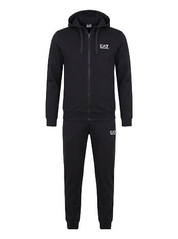 EA7 Cotton Tracksuit - Blue