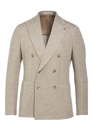 Tagliatore Blazer Size Polyester, Virgin Wool, Acrylic - Sand