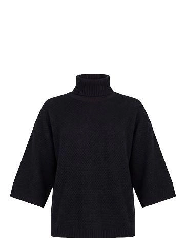 Fabiana Filippi Virgin Wool, Silk, And Cashmere Turtleneck - Blue