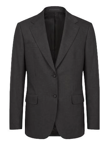 Officine Générale Virgin Wool Single-breasted Blazer - Grey