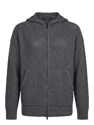 Fabiana Filippi Cardigan Size Virgin Wool, Silk, Cashmere - Charcoal