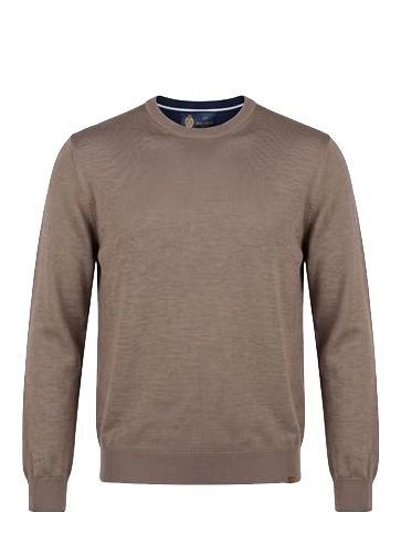 Paul & Shark Virgin Wool And Silk Blend Sweater - Grey