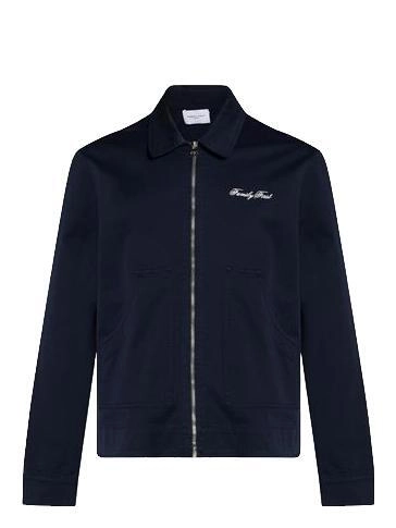 FAMILY FIRST Jacket Size Cotton, Elastane - Blue