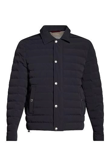 Brunello Cucinelli Puffer Jacket - Grey