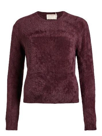 KAOS Long Sleeve Crewneck Sweater - Red