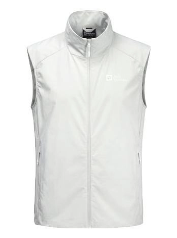 JACK WOLFSKIN Vest Size Polyamide, Elastane - Grey