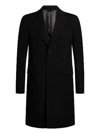 TOMBOLINI Wool Coat - Black