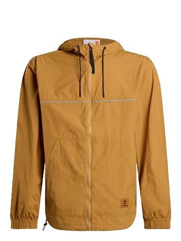 Timberland Hooded Zipper Fastening Jacket - Yellow