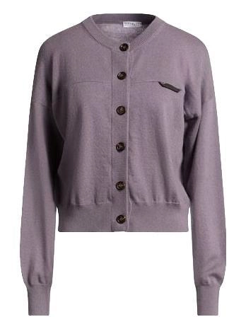 Brunello Cucinelli Cashmere Cardigan - Lilac