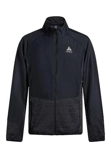 ODLO Athletic Jacket With Polar Fleece Lining - Black