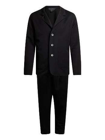 TAKESHY KUROSAWA Suit Size Polyester, Viscose, Elastane - Black