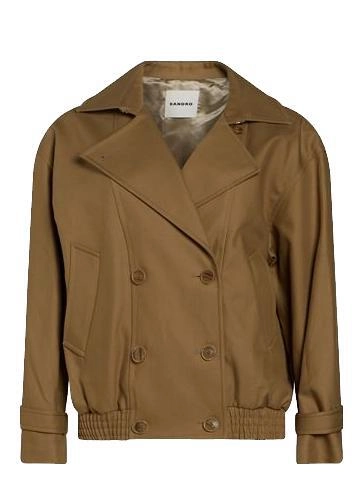 Sandro Pea Coat - Beige
