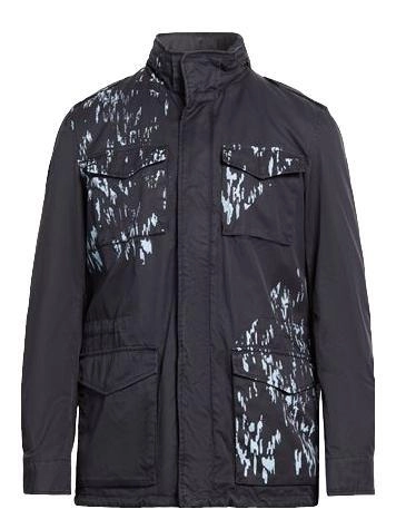 Herno Cotton Twill Safari Jacket - Blue