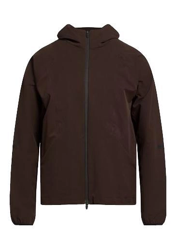 Herno Hooded Zip-up Windbreaker Jacket - Brown