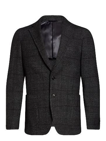 TOMBOLINI Blazer Size Wool, Polyester, Elastane - Grey