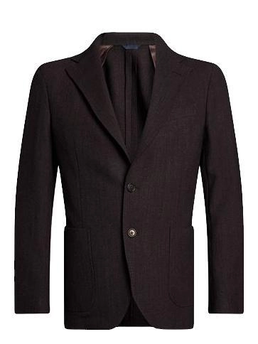 TOMBOLINI Blazer Size Wool - Brown