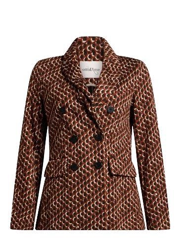 OTTOD'AME Double-breasted Blazer - Brown