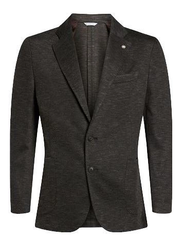 MANUEL RITZ Blazer Size Viscose, Polyester, Elastane - Brown