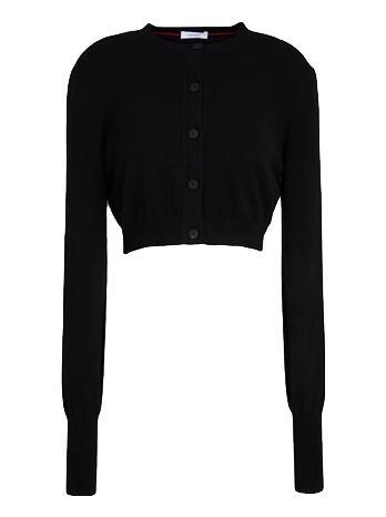 FERRAGAMO Cashmere Blend Cardigan - Black