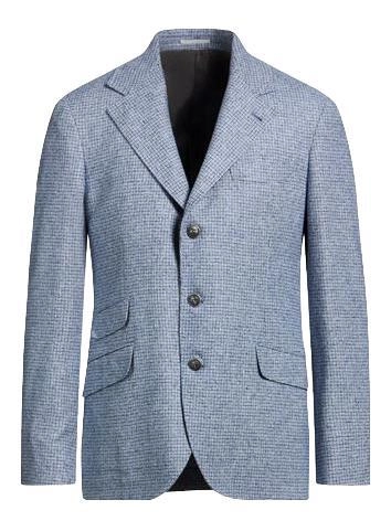 Brunello Cucinelli Blazer Size Silk, Wool, Cashmere - Blue