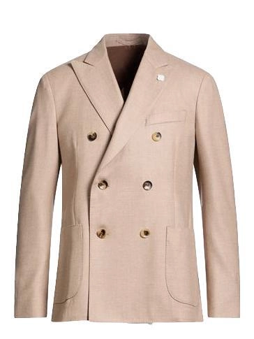 LARDINI Blazer Size Cashmere - Sand