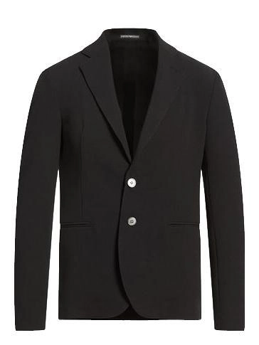 Emporio Armani Blazer Size Elastomultiester - Black