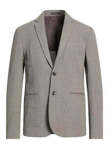 Emporio Armani Blazer Light Size Virgin Wool, Elastane - Grey