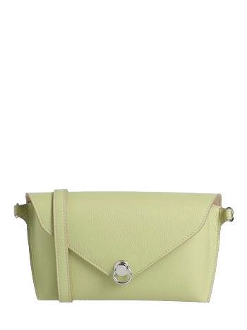 GIANNI CHIARINI Small Light Leather Flap Bag - Green