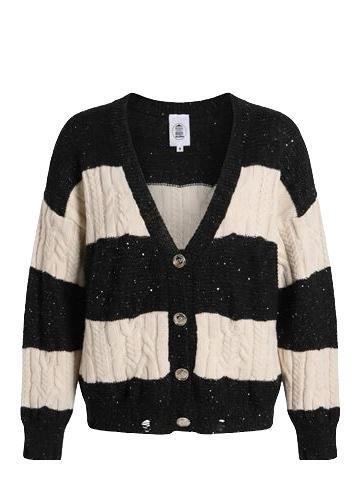 LE VOLIÈRE Cardigan - Black