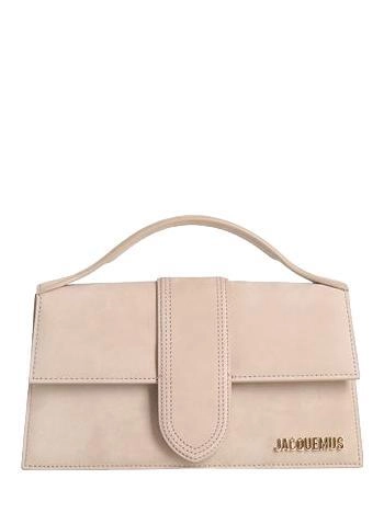 Jacquemus Grande Bambino Handbag Calfskin - Beige