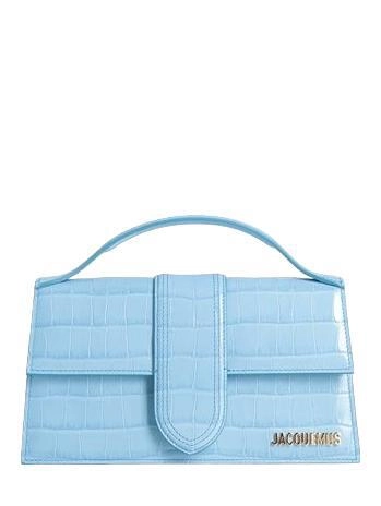 Jacquemus Grande Bambino Handbag Sky Calfskin - Blue